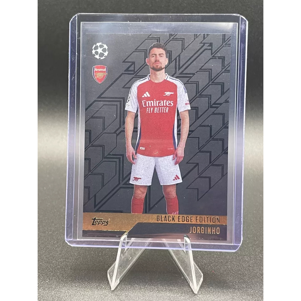 Thẻ BLACK EDGE Jorginho Champions League Cup Match Attax 24/25 (Arsenal ...