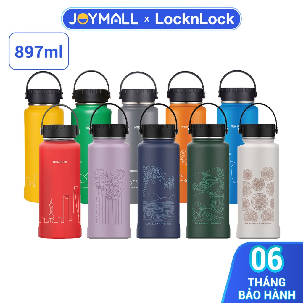 Bình Giữ Nhiệt LocknLock Riga Tumbler LHC4160 897ml, Hàng Chính Hãng ...