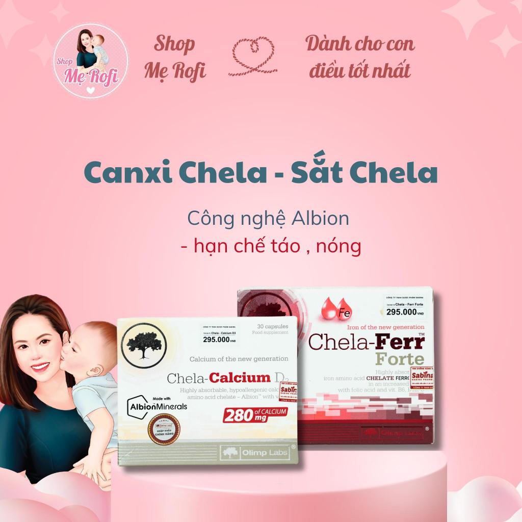 Combo Sắt Chela +Canxi Chela - Calcium D3 Thực Phẩm Hỗ Trợ Sức Khỏe ...