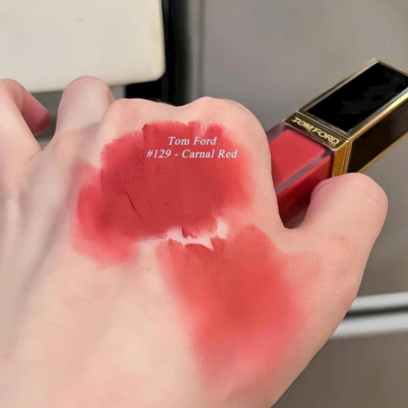 (Chỉ bán auth) Son kem TF 129 liquid lip luxe matte fullbox fullsize | Shopee Việt Nam