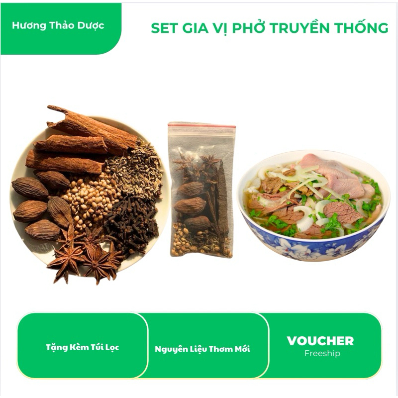 Set Gia Vị Phở Truyền Thống Quế Hồi Thảo Quả Đinh Hương Kèm Túi Lọc ...