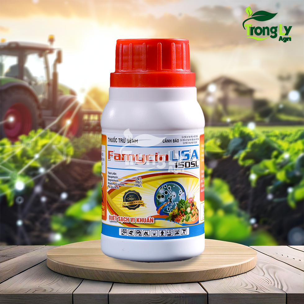 Famycin USA - Quét sạch vi khẩn - Kasugamycin (10g/l) - Ningnanmycin ...