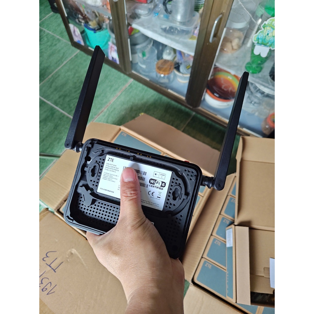 (Mới 100%) Modem VNPT ZTE F6201B Wifi6 AX3000 - Siêu mạnh, xuyên tường ...