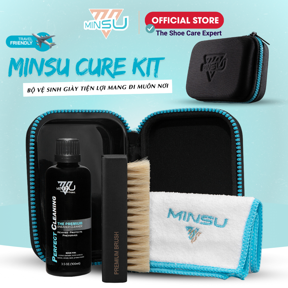 Bộ Kit Vệ Sinh Giày Chuyên Dụng MINSU Perfect M6955 Giặt Khô Siêu Tốc Bảo Vệ,Tiện Lợi Cho Mọi ...