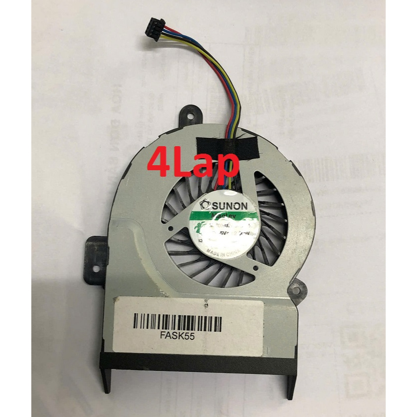 Thay Fan Quạt Tản Nhiệt CPU Laptop Asus X55V X55VD X45C X45VD R500V ...
