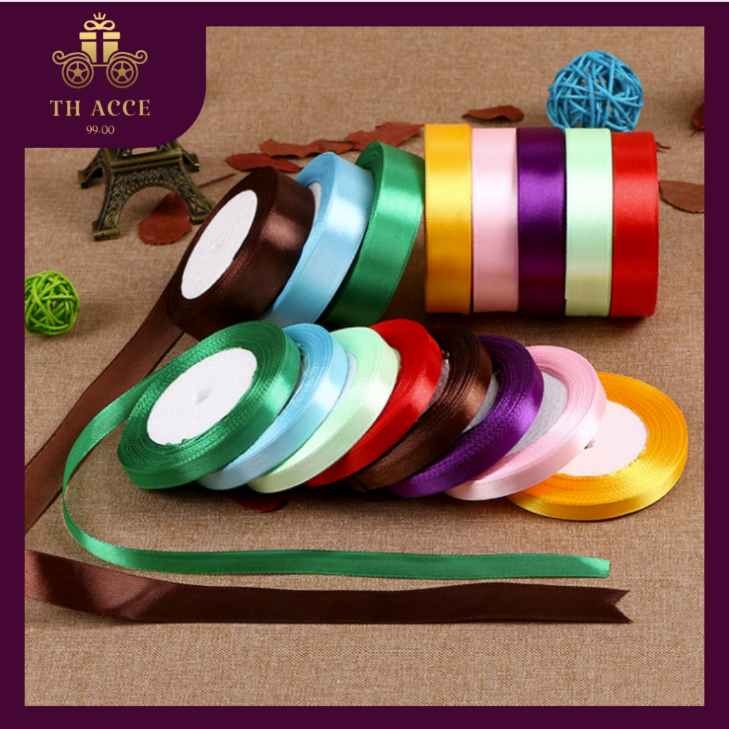 Ruy Băng Lụa ( Có Sỉ ) vải Buộc Nơ dùng trang trí, gói quà, làm hoa ...