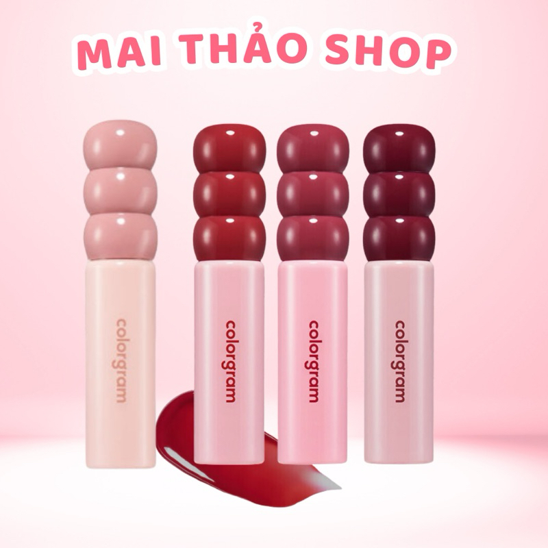 [COLORGRAM] Son tint bóng Colorgram Fruity Glass GLOSS A08 | Shopee ...
