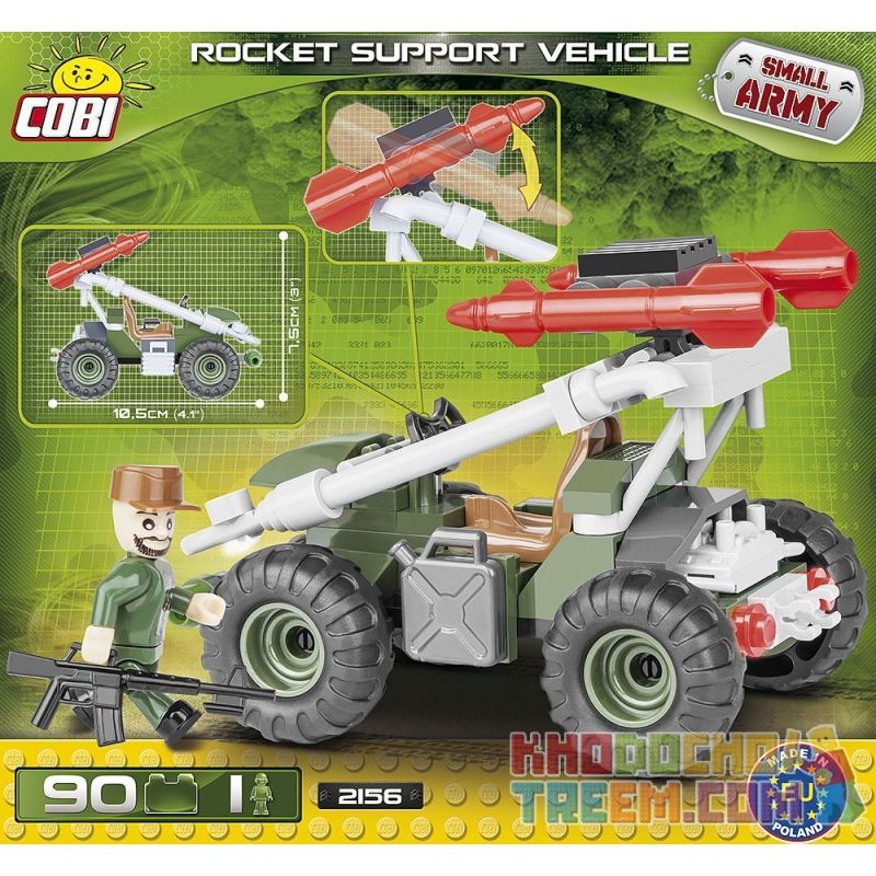 Đồ Chơi Lắp Ráp COBI 2156 - Xe Phóng Tên Lửa | Shopee Việt Nam