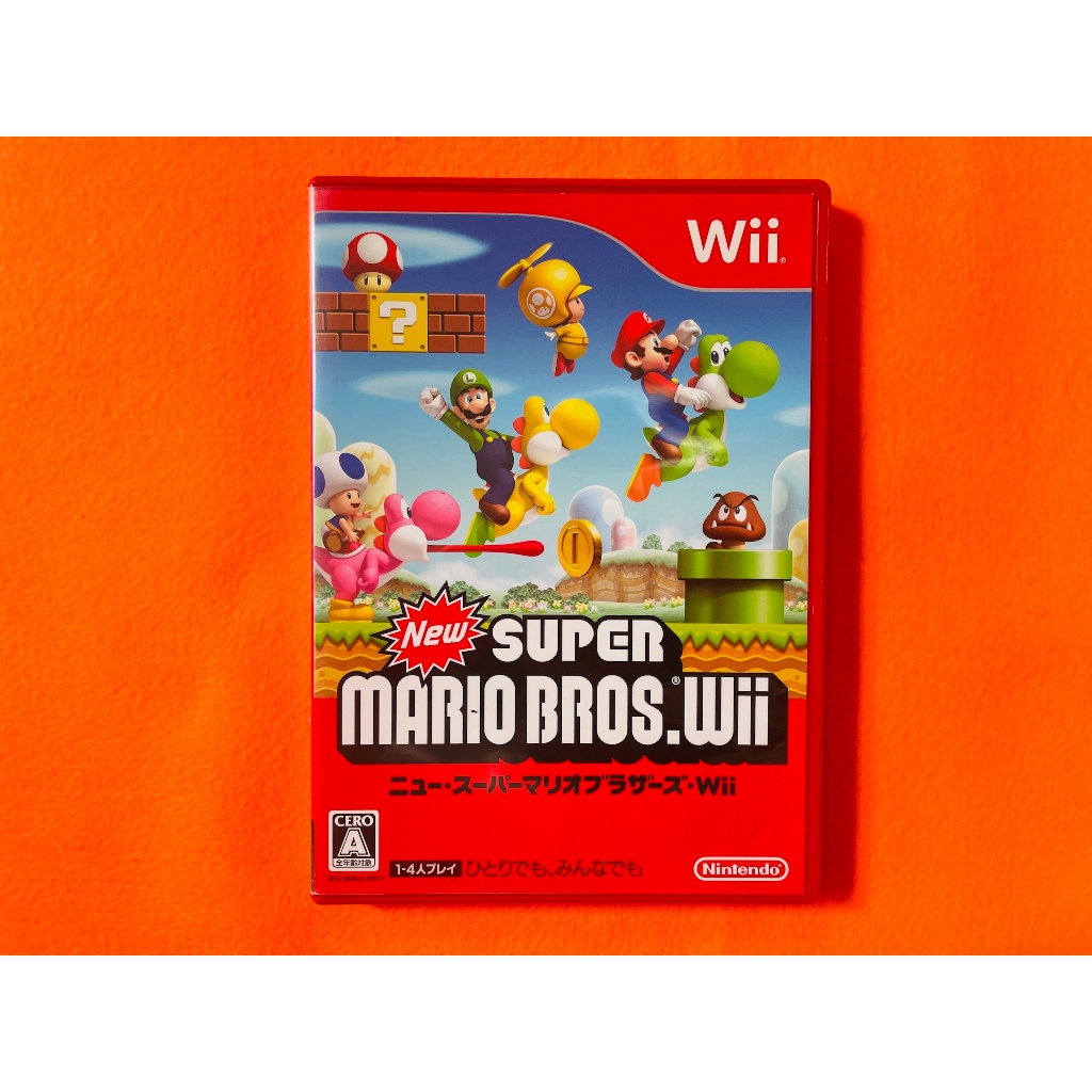 Nintendo Wii Game New Super Mario Bros 2009 From Japan | Shopee Việt Nam