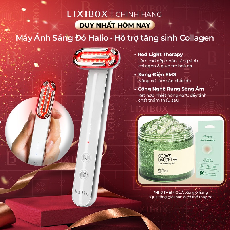 Máy Ánh Sáng Đỏ Giúp Trẻ Hoá Da Halio Red Light Therapy Device 3 in 1 ...