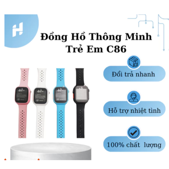 [Gọi video] Đồng hồ thông minh TC86 phiên bản lắp sim nghe gọi,đồng hồ thông mình cho trẻ em ...