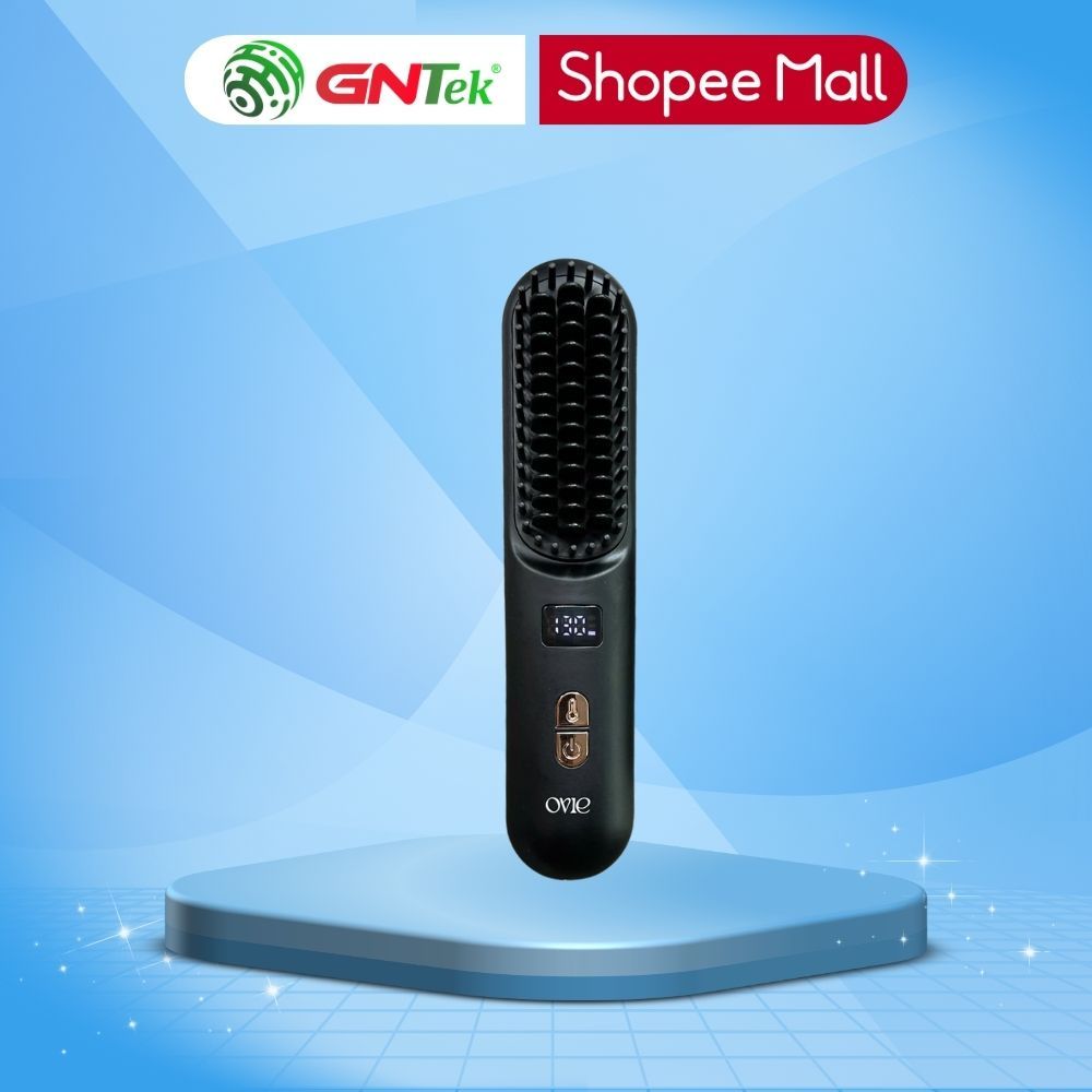 Lược điện chải tóc không dây OVIE S2-Plus bổ sung 50 triệu ion âm giúp dưỡng tóc thẳng mượt tóc ...