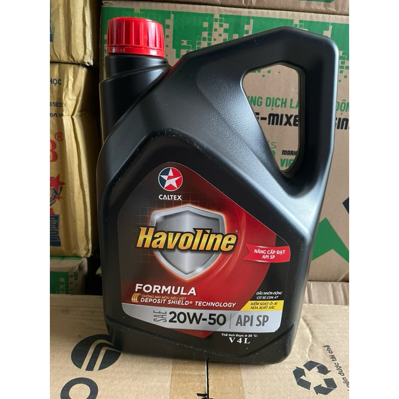 Nhớt Caltex Havoline 20W50 - 4 Lít (Hàng Chính Hãng) | Shopee Việt Nam