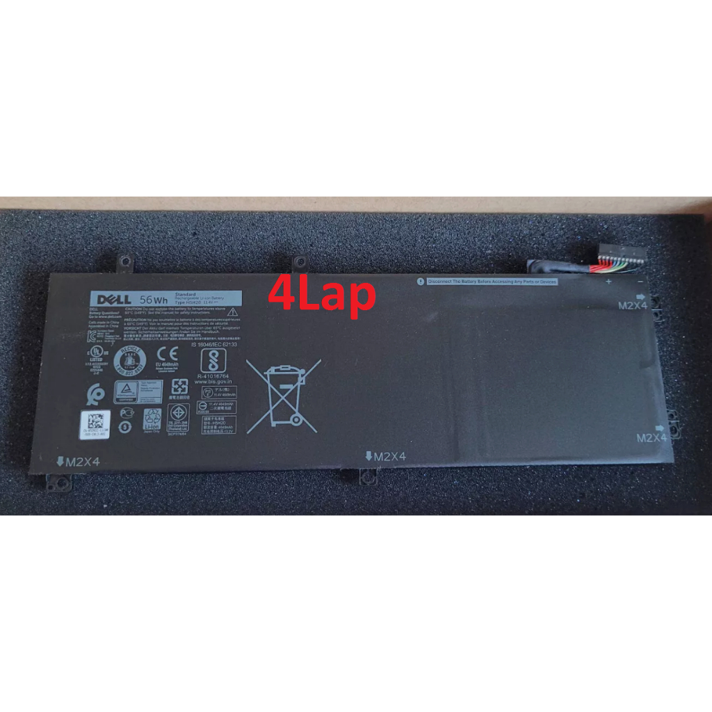 Thay Pin Battery Laptop Dell Inspiron 7590 7591 H5H20 56W - 6GTPY 97W ...