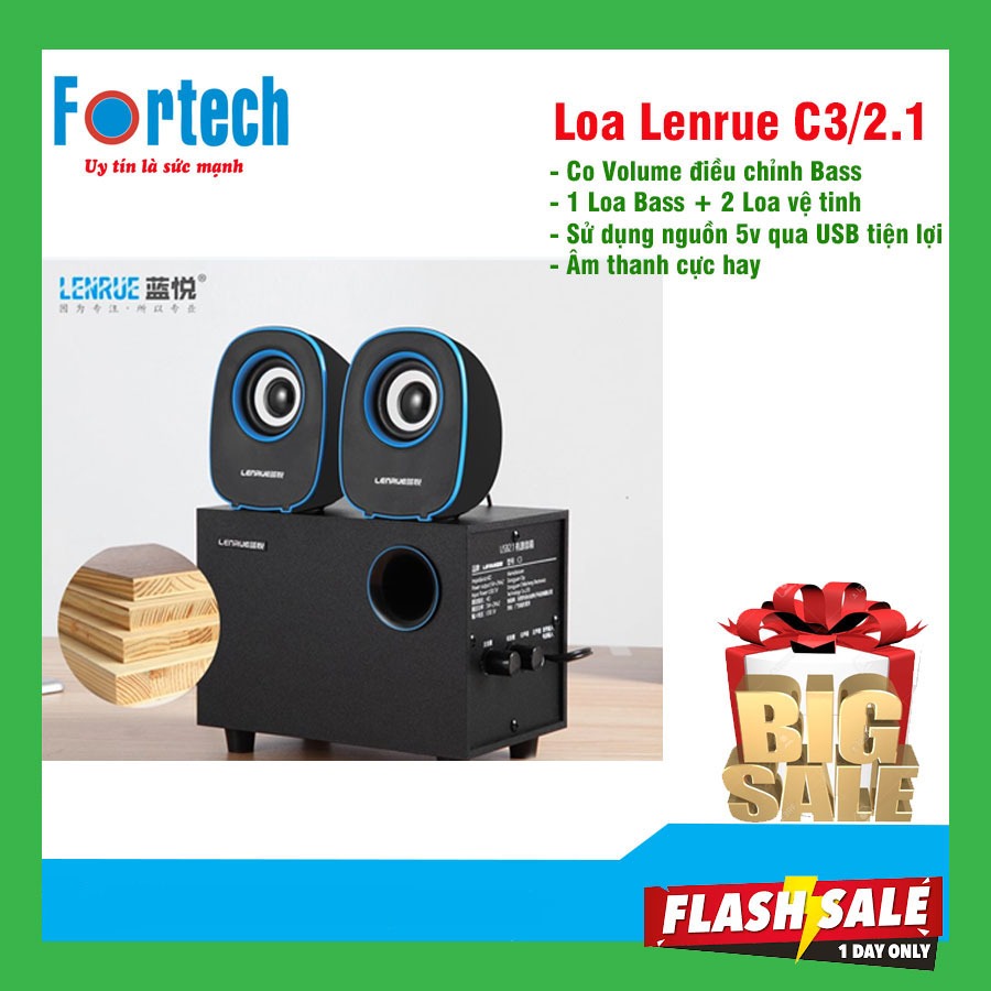 Loa vi tính Lenrue C3/2.1, Loyfun D230/2.1 | Shopee Việt Nam