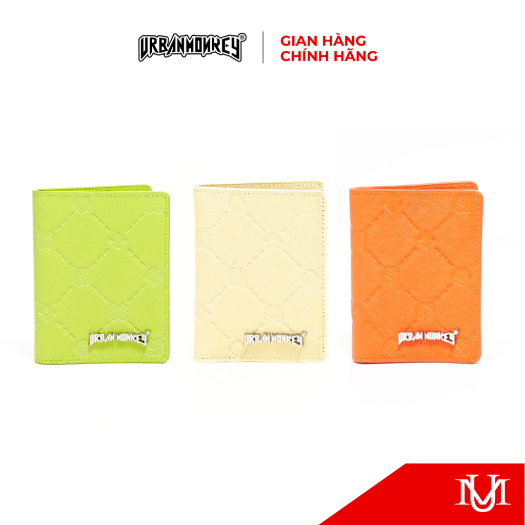 Ví Da Ngắn URBAN MONKEY Lolipop Short Wallet Da nhân tạo vân Saphire 3 ...
