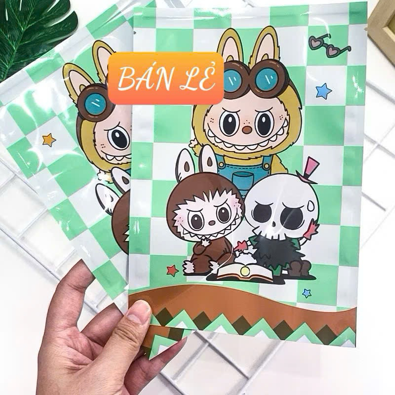 BÁN LẺ: set 10 vỏ túi mù hàn 15x21cm mẫu LABUBU | Shopee Việt Nam