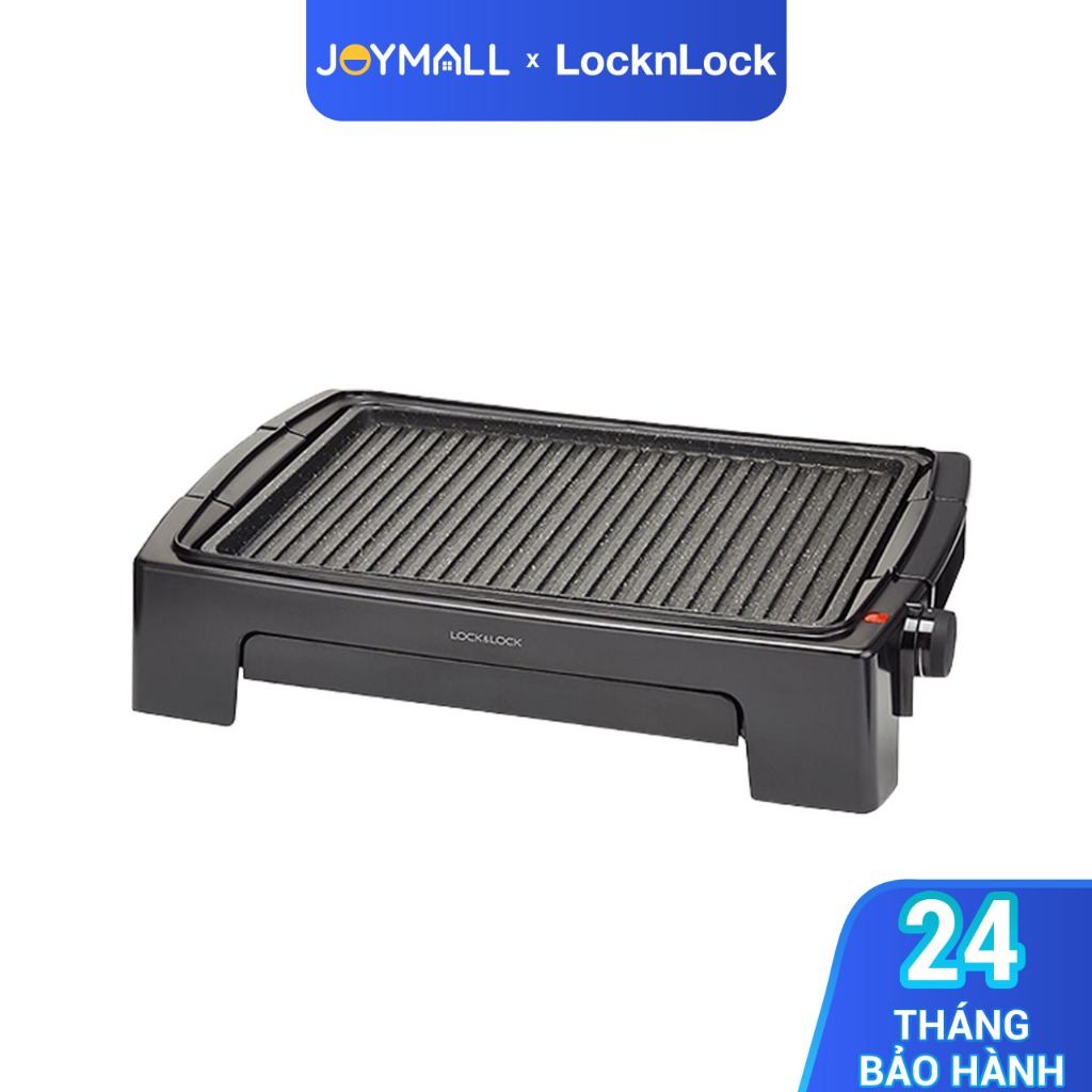 Bếp nướng điện LocknLock EJG221 1300W, Hàng chính hãng, 5 mức nhiệt ...