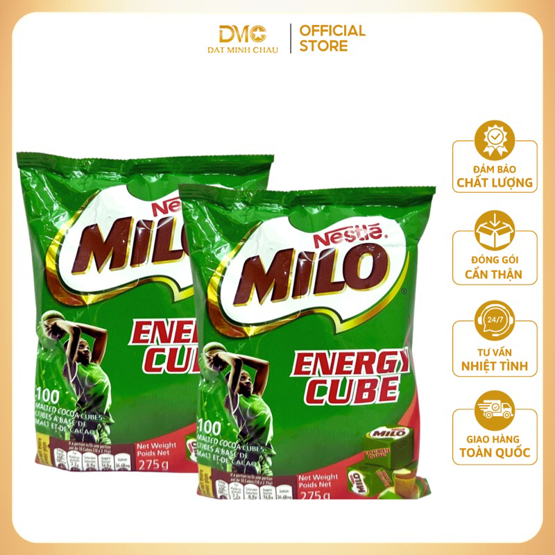 Kẹo Milo Cube Thái Lan Gói 275G Có Tới 100 Viên | Shopee Việt Nam