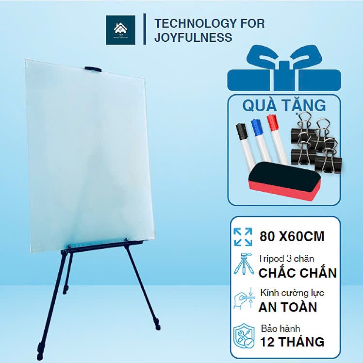 Bảng kính Flipchart sáng tạo học tập thuyết trình họp nhóm dùng cho gia ...