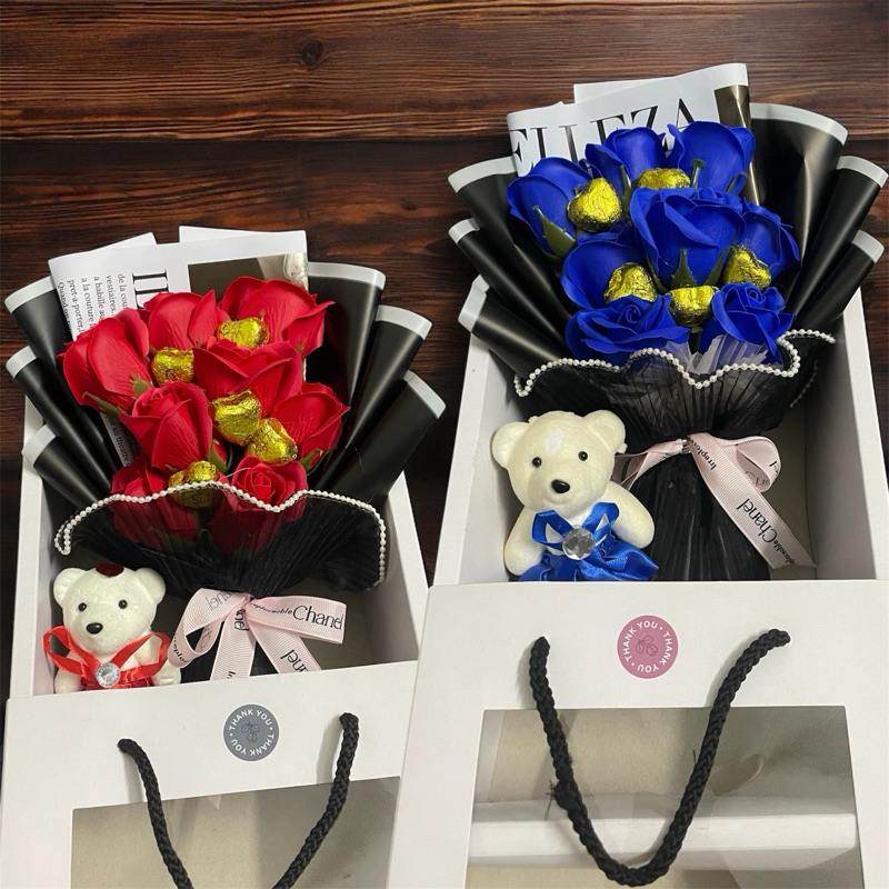 Quà Tặng Người Yêu | Bó Hoa Socola | Bó Hoa Bánh Kẹo | Có Quà Tặng ...