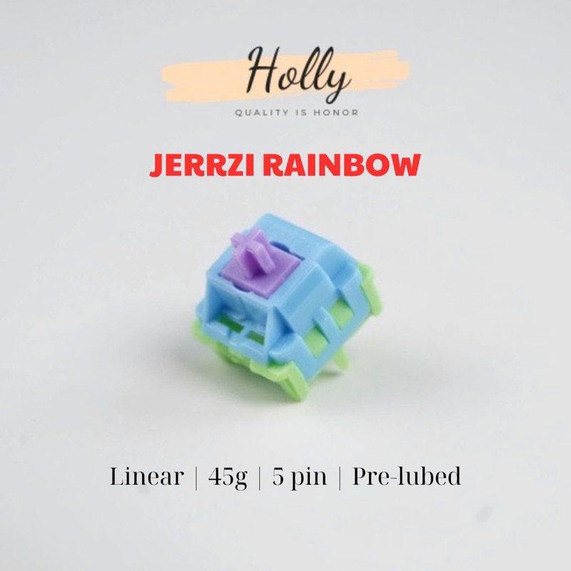 Combo Switch JERRZI Rainbow, Linear switch 5pin | Shopee Việt Nam