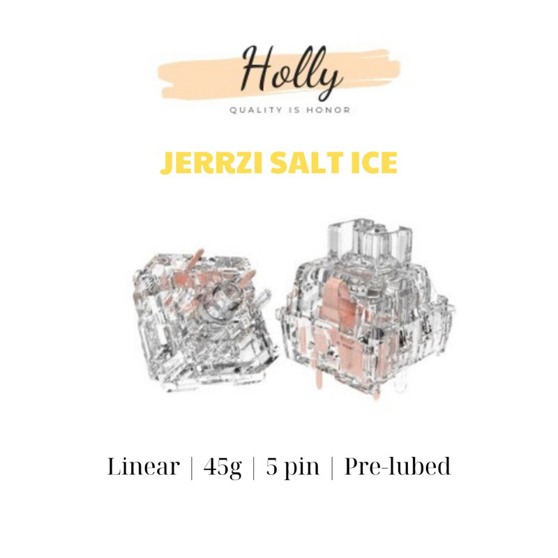 [Combo 10] Switch trong suốt xuyên led Jerrzi Salt Ice Switch Crystal ...