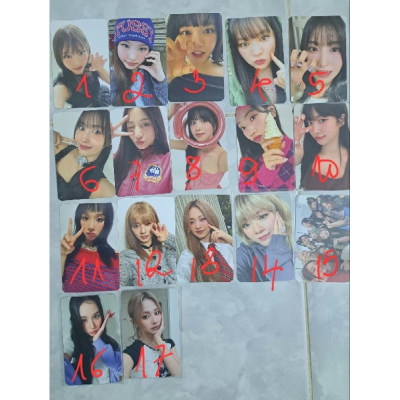 CARD ALBUM STRATEGY TWICE NAYEON JEONGYEON MOMO JIHYO DAHYUN TZUYU ...