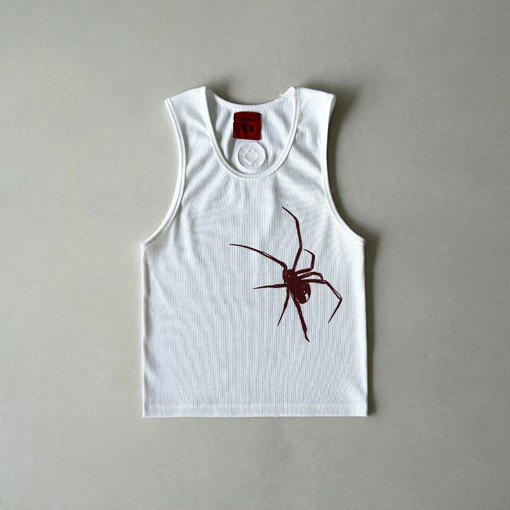 Áo Tank Top Trơn Form Crop Nam/Nữ Thun Gân Cotton Ôm Body TRAPPER CLUB ...