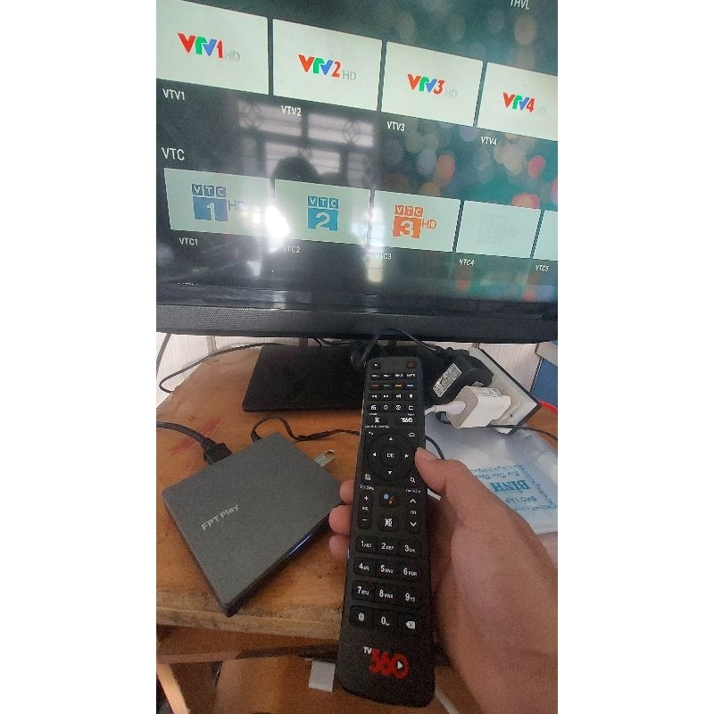 Android TV Box FPT, TV360 hàng qua sử dụng,đủ phụ kiện, xem truyền hình ...