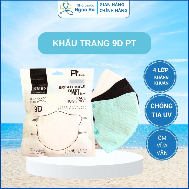 Khẩu trang 9D PT Mask Phương Tuyến 4 lớp kháng khuẩn hàng chính hãng ...