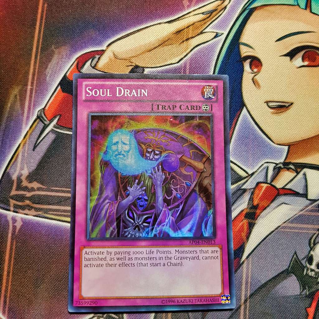 Thẻ bài Yugioh | Soul Drain | AP04 Super rare | Shopee Việt Nam