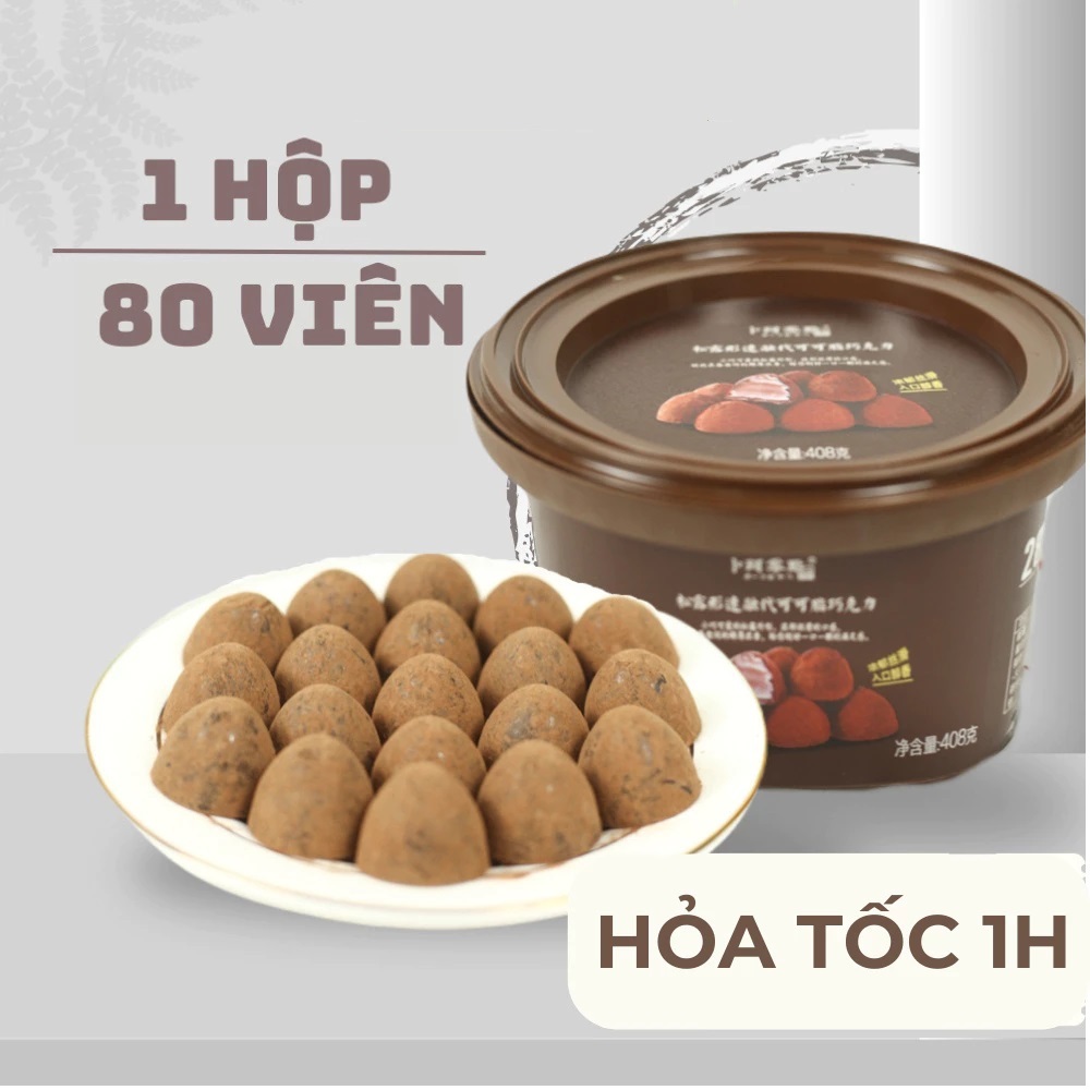 Socola Nama Chính Hãng Hộp 408G, Nama Chocolate hộp 80 viên Hoki House ...