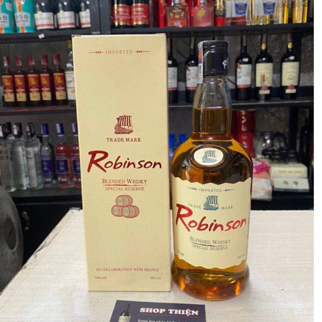 ROBINSON BLEND WHISKY VN 39% 700ml | Shopee Việt Nam