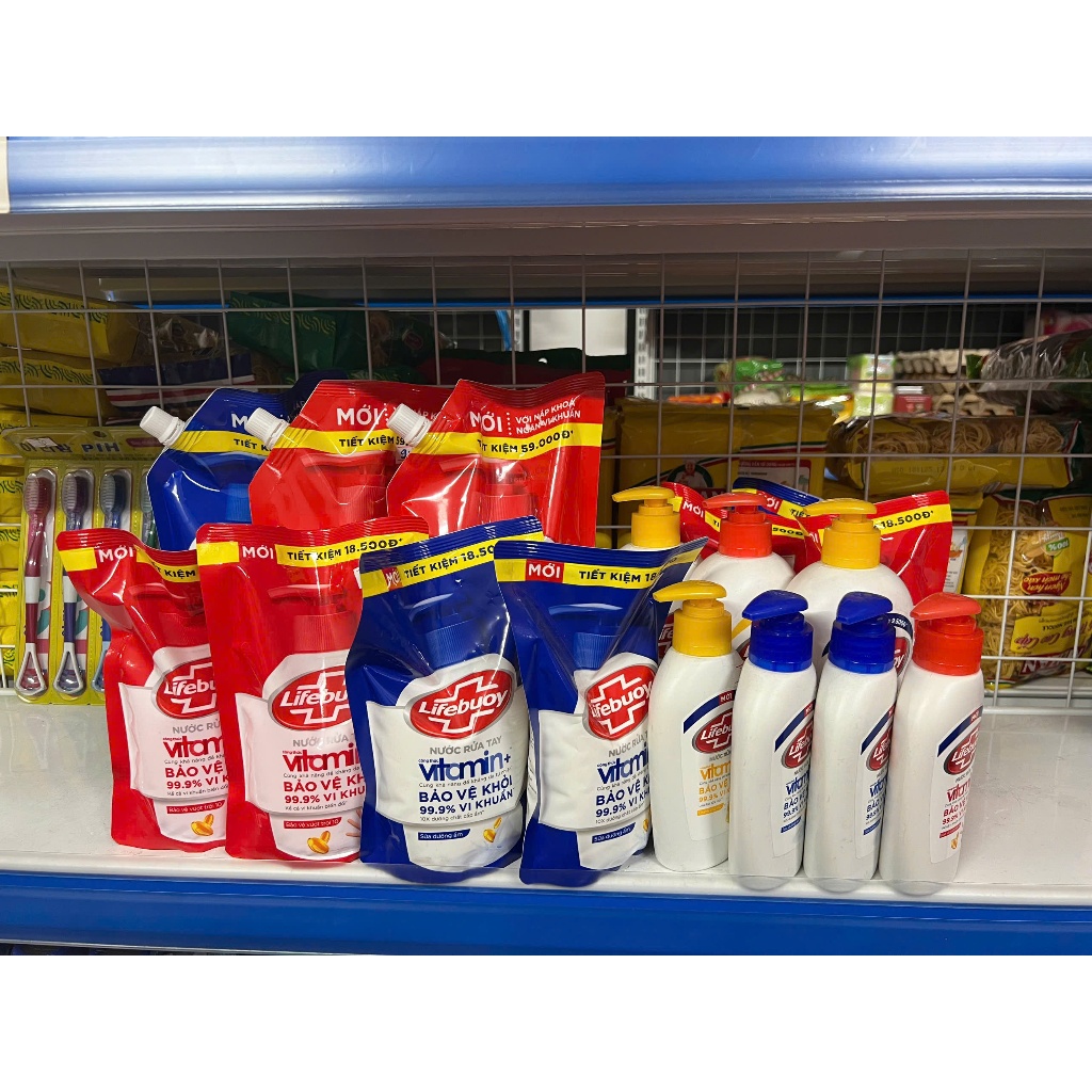 Nước (HỎA TỐC) Rửa Tay Lifebuoy Bảo Vệ Khỏi 99.9% Vi Khuẩn Gây Bệnh Dạng Chai 180g, 450g, Túi ...