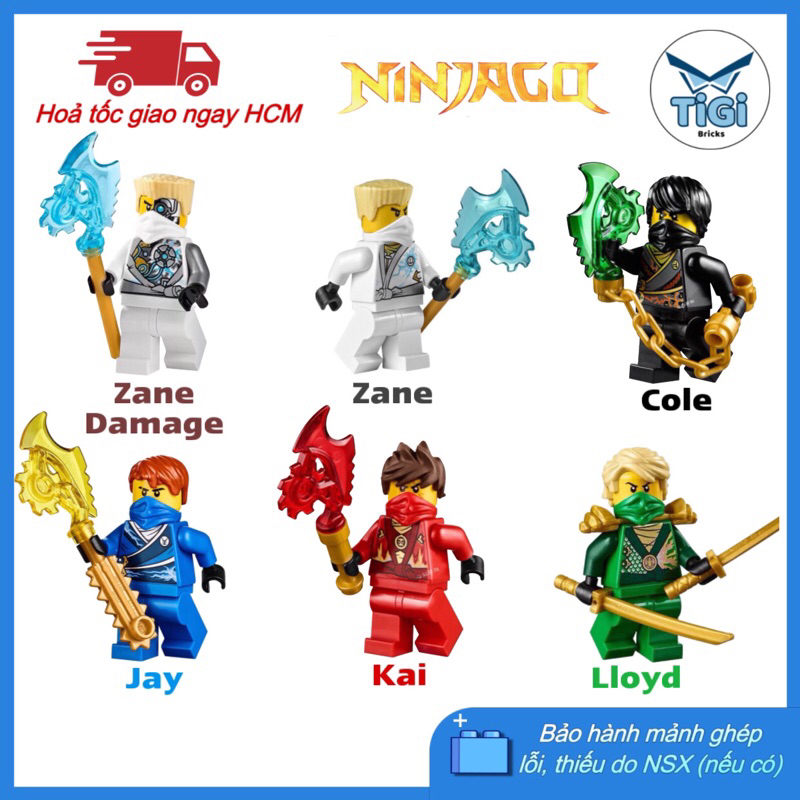 Đồ chơi Mô Hình lắp ráp Ninjago Techno Season 3 Minifigures Ninja ...