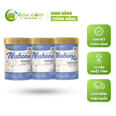 Sữa bột Nubone Chính Hãng step số 1, 2, Plus - Lon 750g | Shopee Việt Nam
