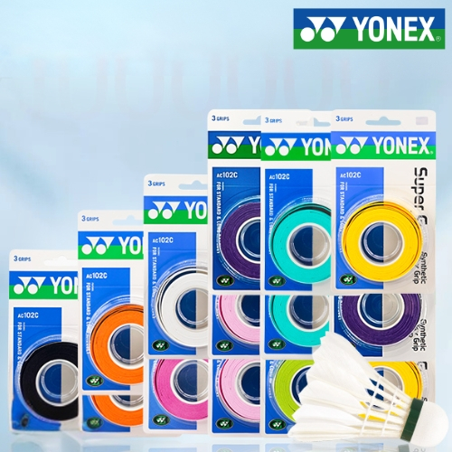 Quấn cán cầu lông Yonex AC102C, chất liệu mềm mại thấm hút mồ hôi chắc chắn tay cầm | Shopee ...