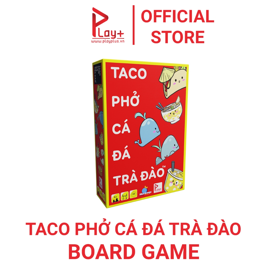 [CHÍNH HÃNG] Trò chơi Board Game TACO PHỞ CÁ ĐÁ TRÀ ĐÀO - phiên bản ...