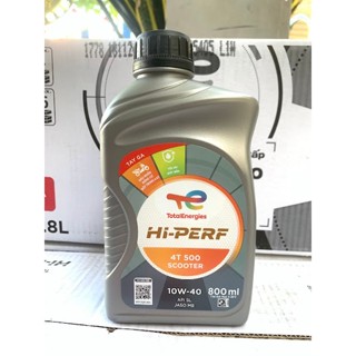 Nhớt xe tay ga Total Hi-perf 4T 500 Scooter SAE 10W40 - chai 800ml | Shopee Việt Nam