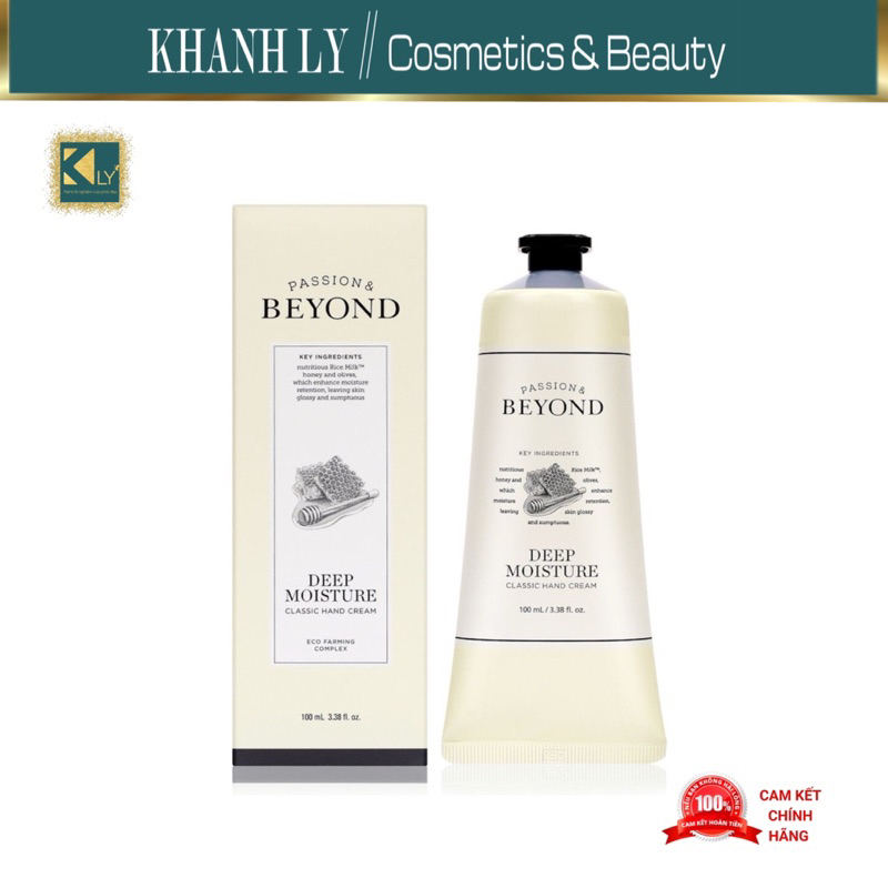 Kem tay Beyond 100ml màu trắng Deep Moisture | Shopee Việt Nam