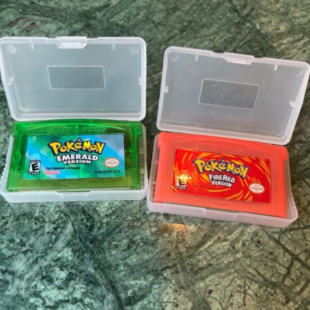 Băng Game Boy Advance Pokemon FireRed và Emerald Version (GBA 2nd ...