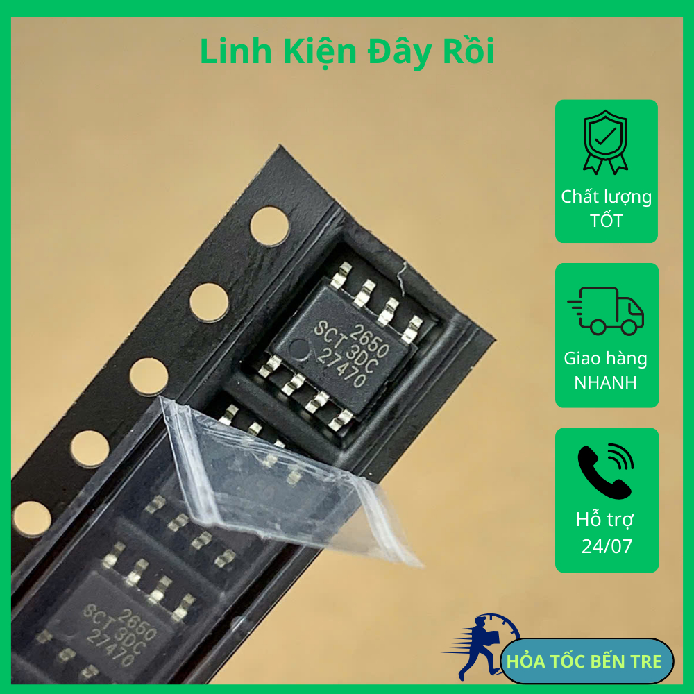 SCT2650STER SCT2650 2650 SCT 3DC SOP-8 | Shopee Việt Nam