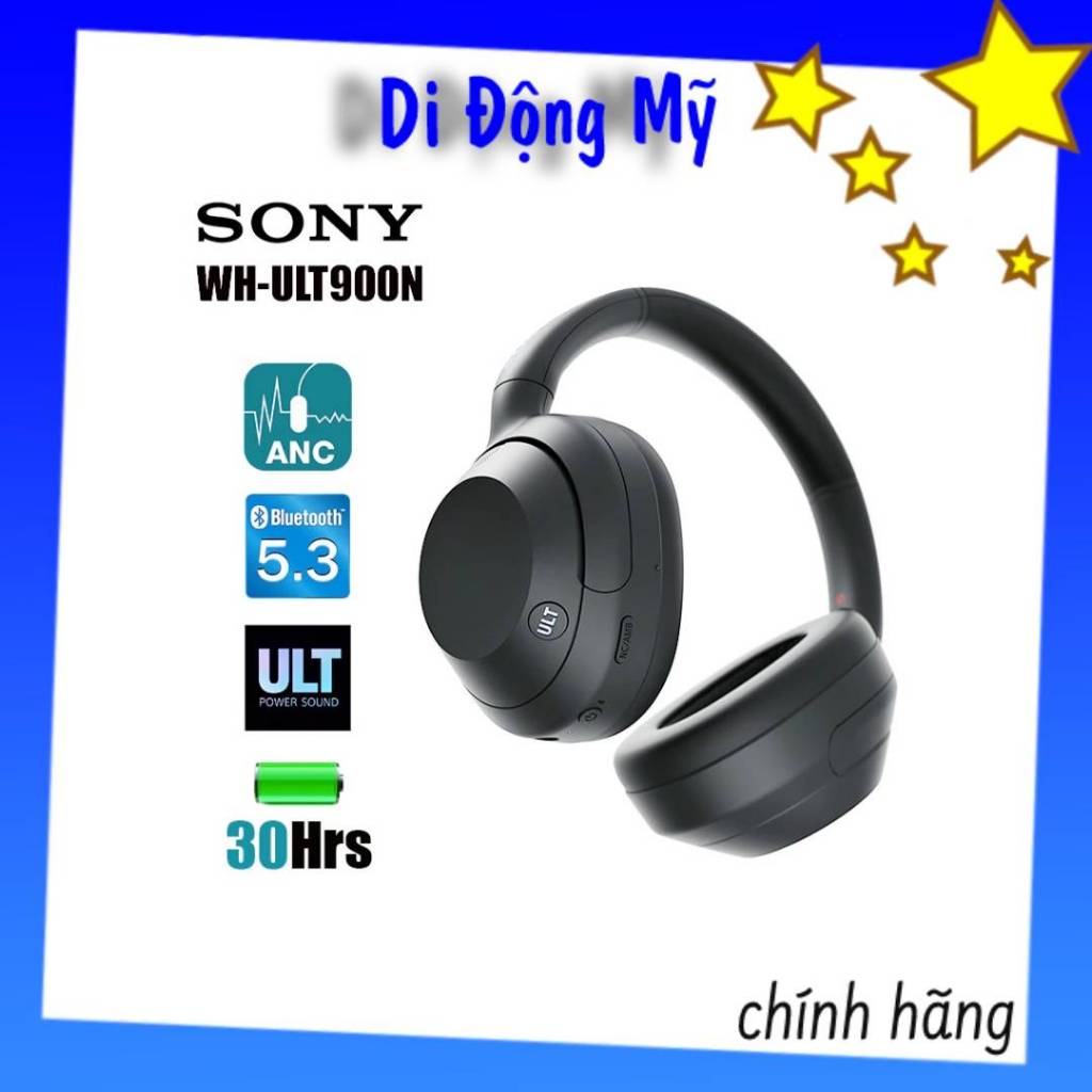 Sony ULT900, Tai Nghe Chụp Tai Chống Ồn Chủ Động Sony WH-ULT900N, Âm ...