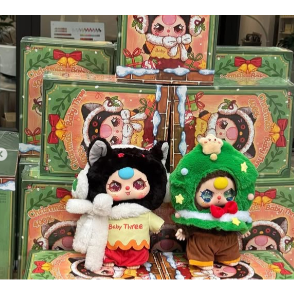 Baby Three 100% Noel blind box | Shopee Việt Nam