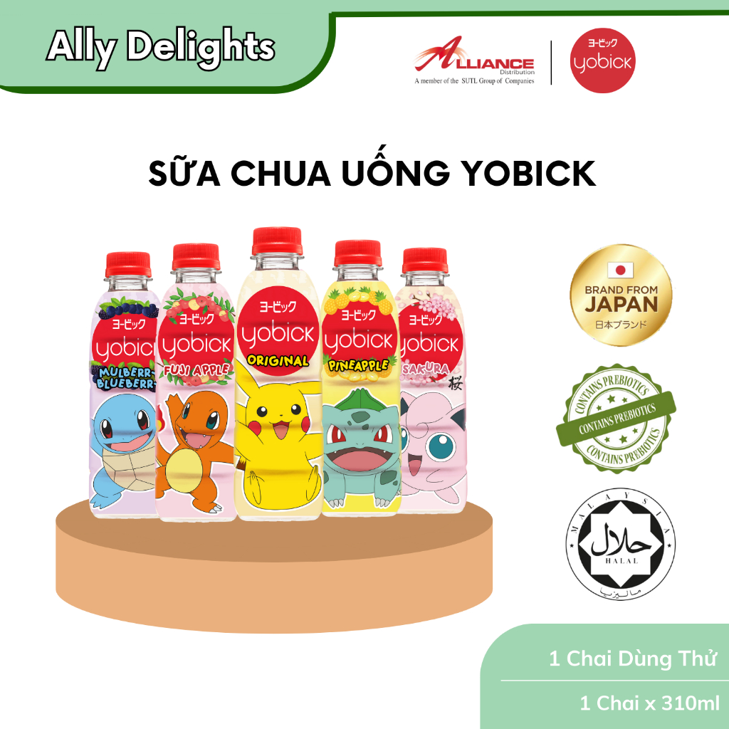 Sữa chua uống Yobick thương hiệu Nhật Bản 310ml | Shopee Việt Nam