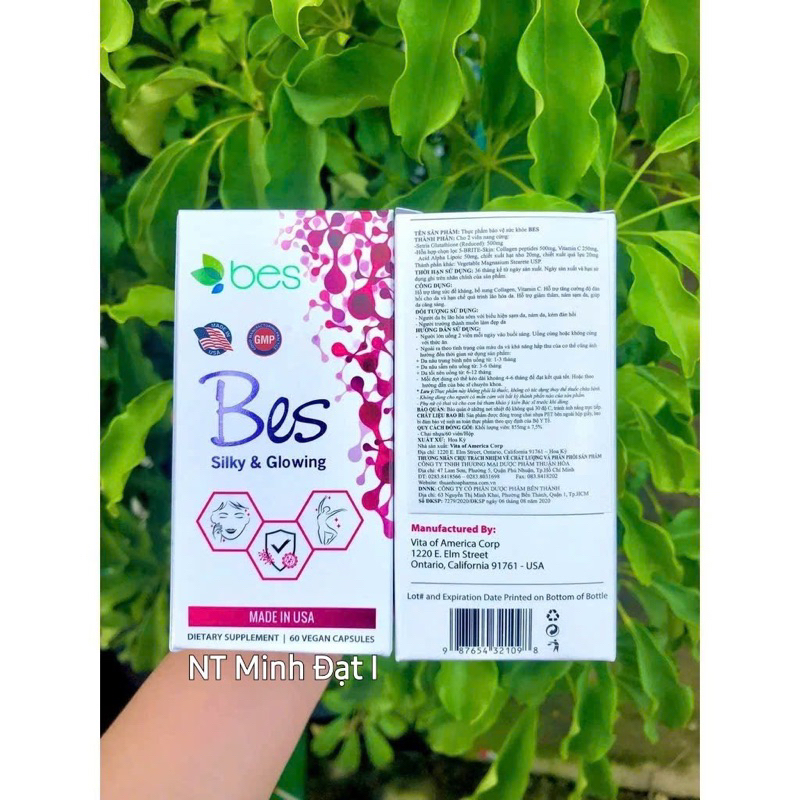 VIÊN UỐNG SÁNG DA BES (Hộp 60 viên) | Shopee Việt Nam