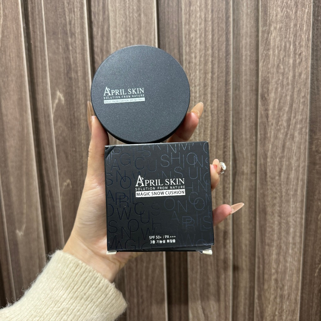 [ ĐỌC KỸ MÔ TẢ ] CUSHION APRIL SKIN SOLUTION FROM NATURE TONE 21 SÁNG 🌻 ...