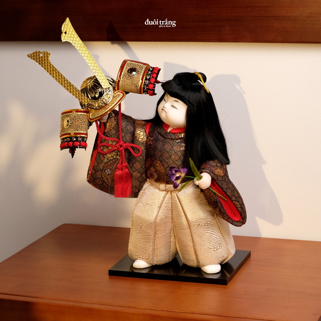 Búp bê Kimekomi "Tiểu Hoàng Tử" Gogatsu Ningyo 36cm Handcrafted in ...