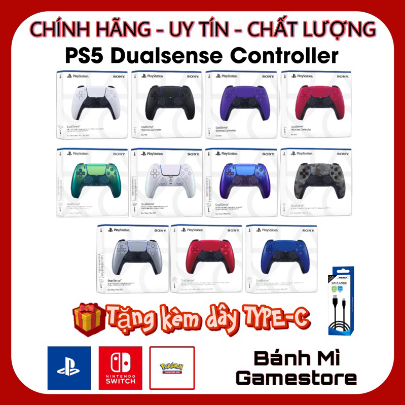 Tay cầm PS5 chính hãng Dualsense/ Playstation 5 Controller | Shopee ...